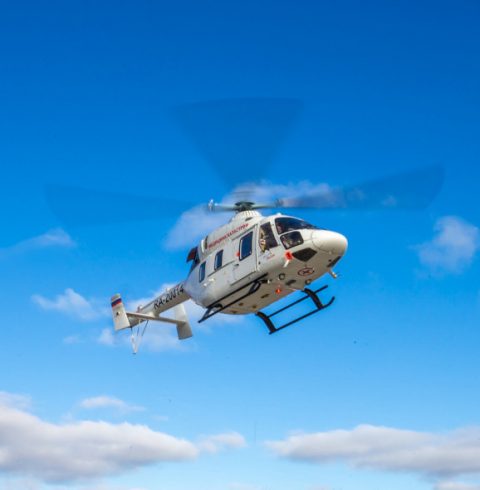 Санитарная авиация эвакуировала пациента из Серпухова - Helimed